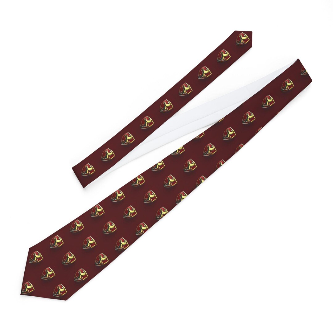Ferrari Logo Necktie, Formula 1 Ferrari Neck Tie for Husband Brother ...