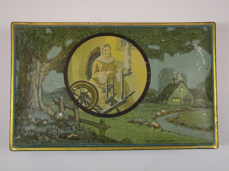 Vintage 1920's/1930's Canco Tin Box | Etsy