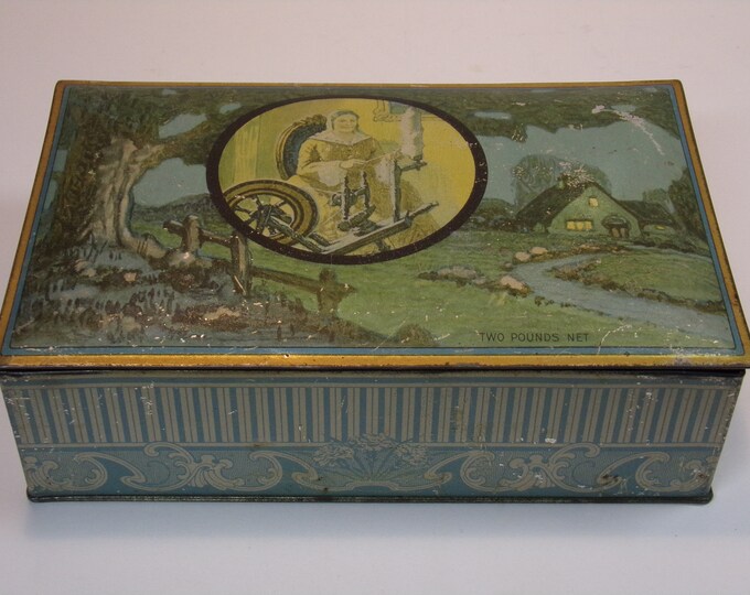 Vintage 1920's/1930's Canco Tin Box - Etsy