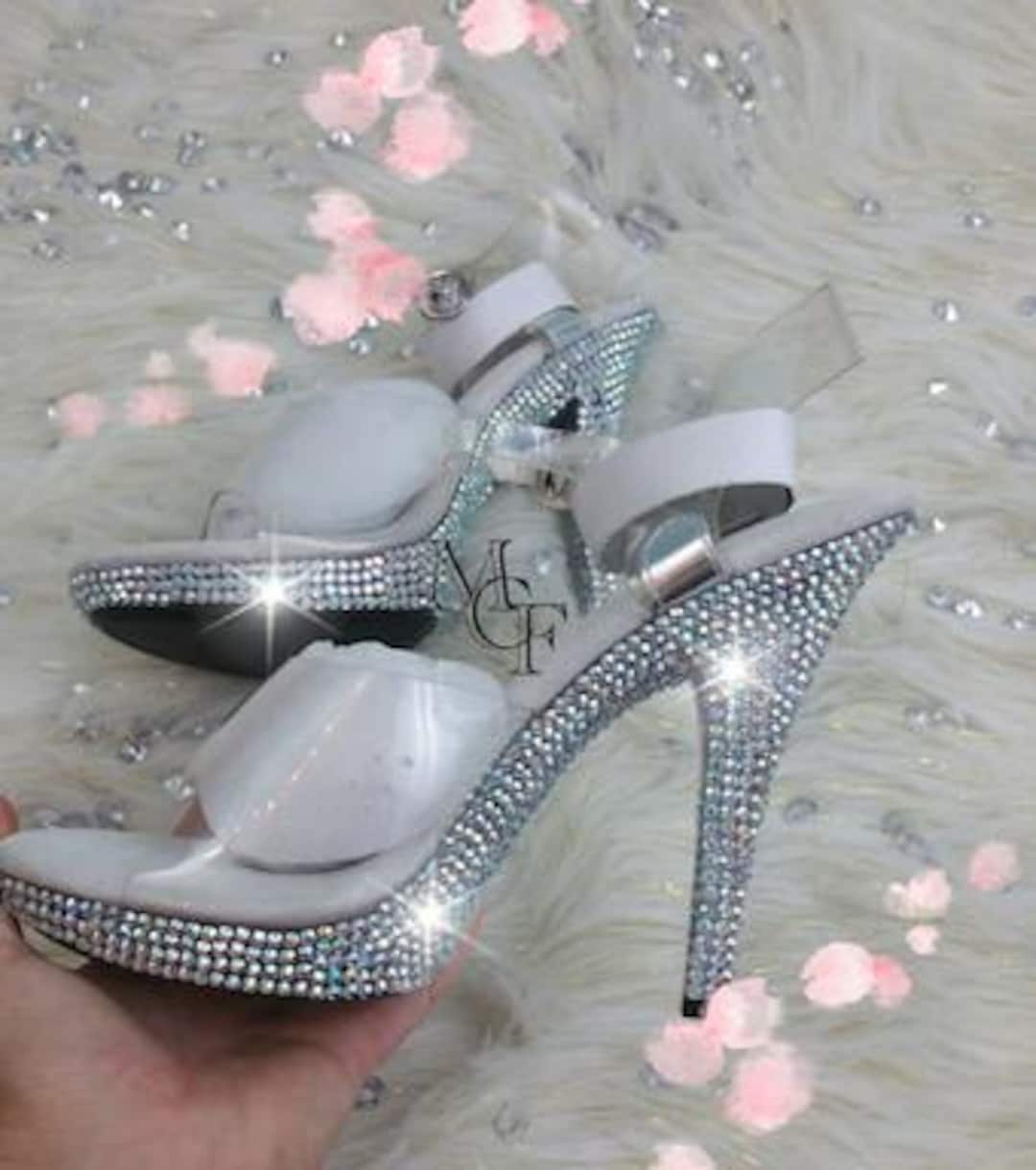 Ellie Bikini Competition Heels – Fitness Girls' Stage Shoes – High Heel ...