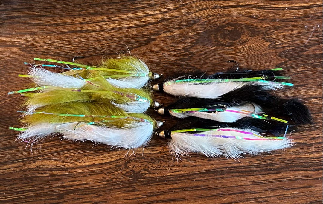 Premium Dolly Llama Fly- 6pack- Weighted Articulated Streamer for ...