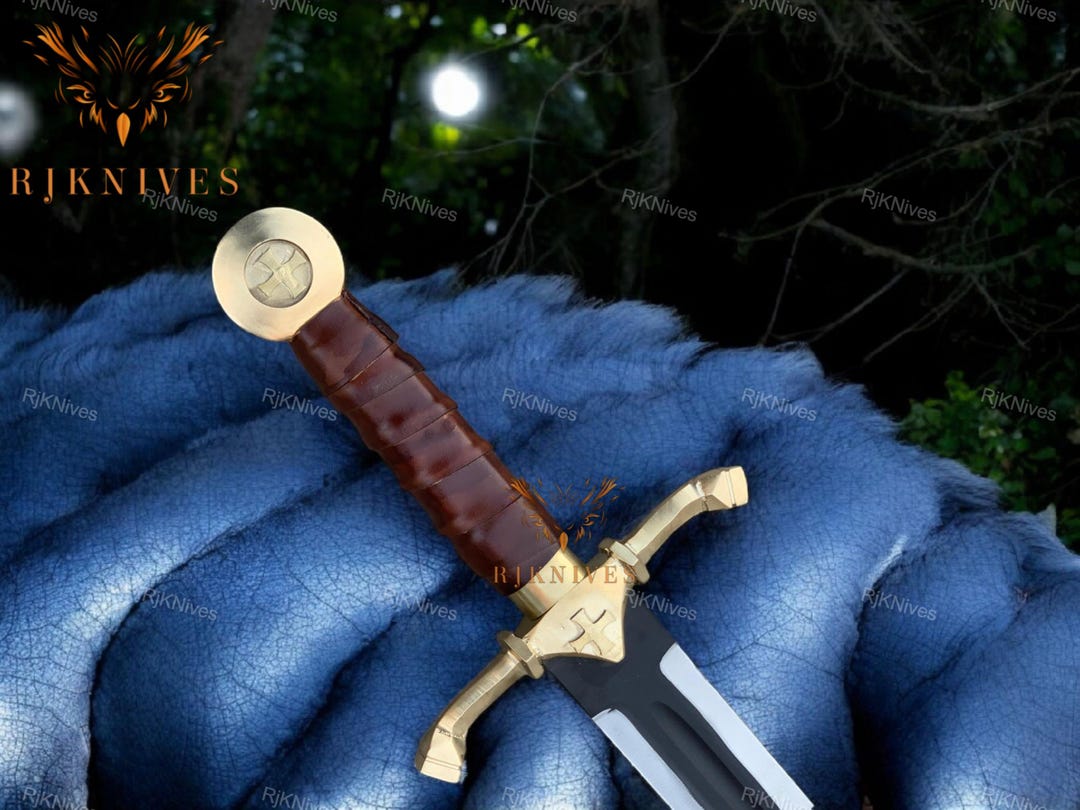 Crusader’s Honor: Custom Forged 12th Century Templar Ornate Knight ...