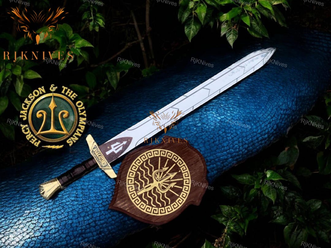 Custom Riptide Sword: Forged Anaklusmos, Percy Jackson Cosplay - Etsy
