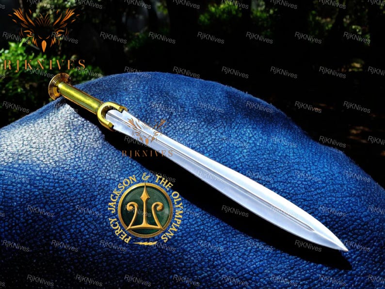 Handmade Riptide Sword: Percy Jackson Inspired With Leather Sheath - Etsy
