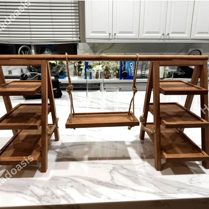 Wooden Cupcake Stand - Etsy