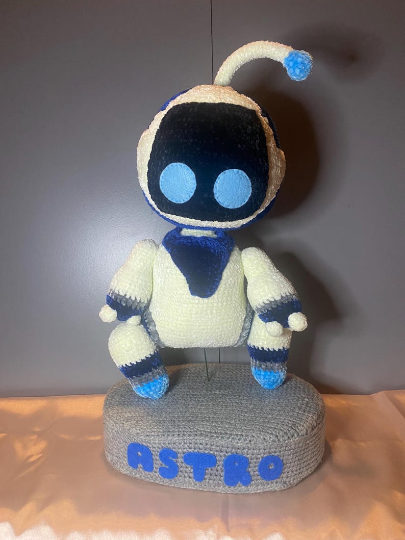Astrobot Inspired Amigurumi Plush - Etsy