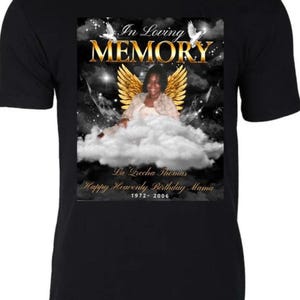In Loving Memory T-shirt Design - Etsy