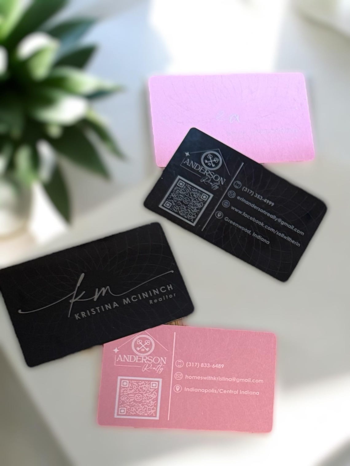Aluminum Business Cards, Custom Metal Business Cards, Single or Double ...