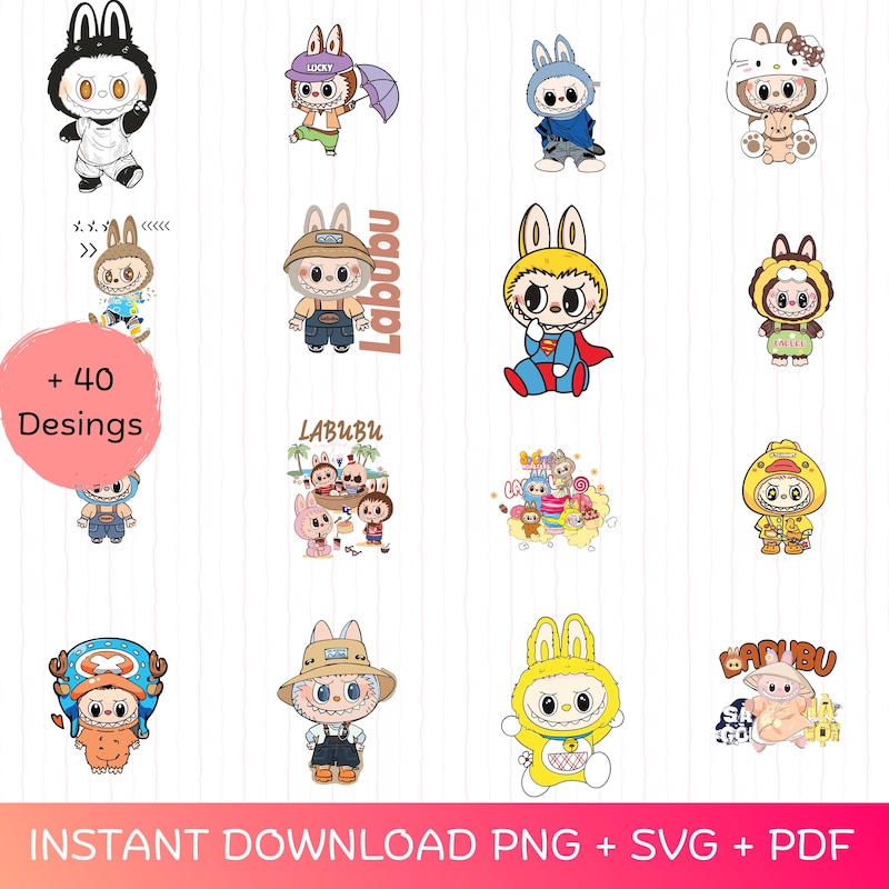 Labubu Vector - Etsy
