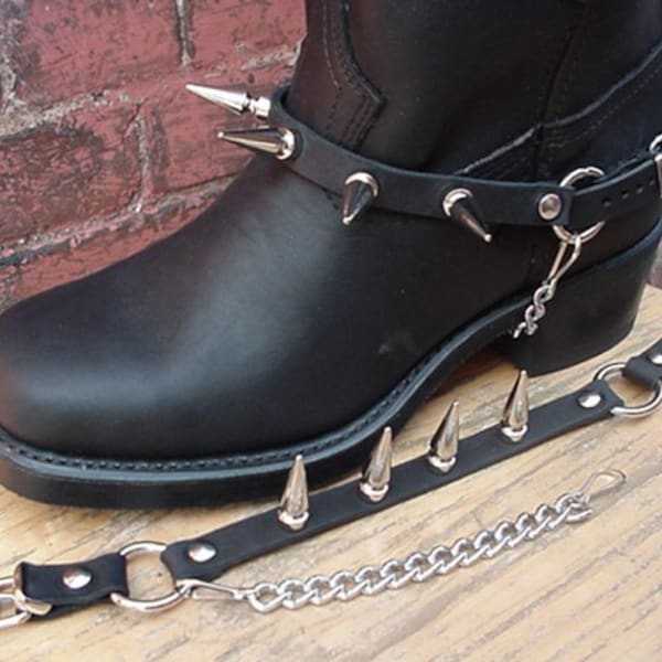 Spiked Boots - Etsy