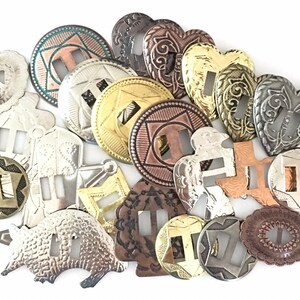 CONCHOS GRAB BAG Mixed Western Shapes 100 Pcs - Etsy