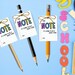 Take Note It's Going to Be a Great Year Tags, Printable Back to School ...