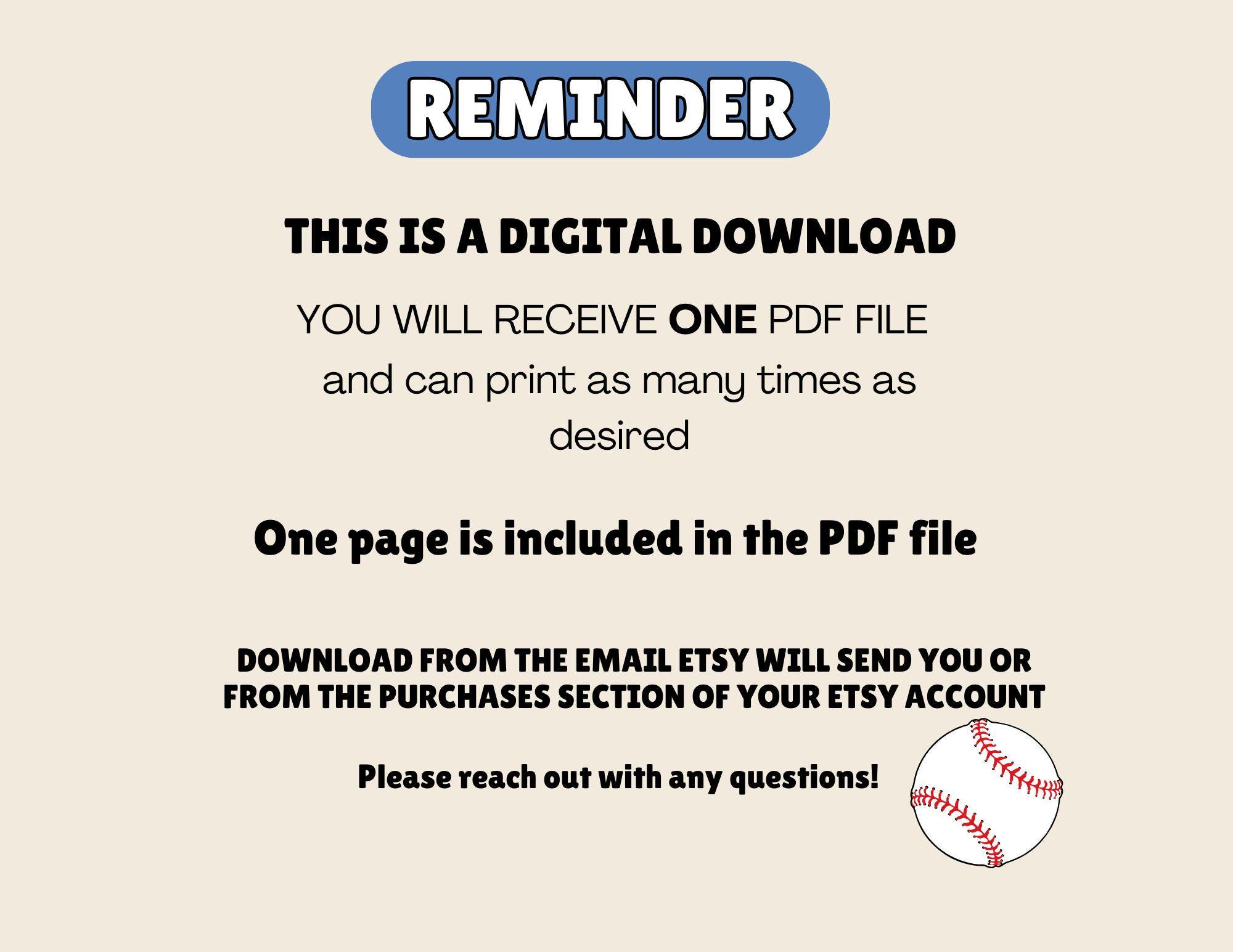 Printable Baseball Batting Order and Lineup Sheet for Baseball Coach or ...