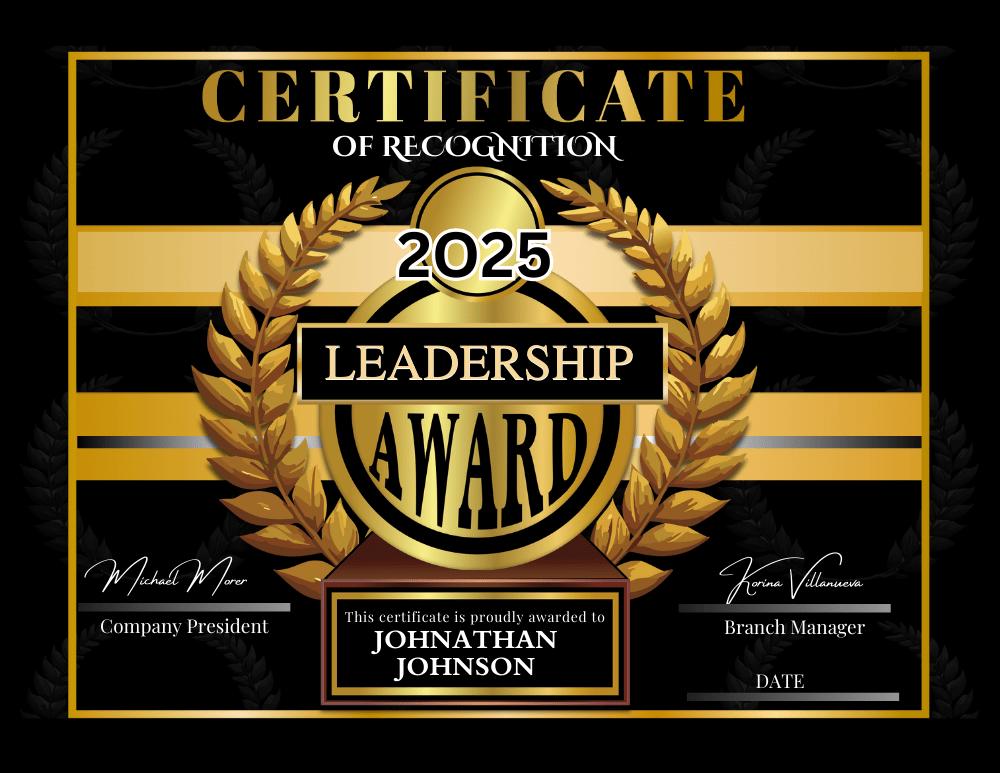 The BEST Award Certificate Template for 2025 - Etsy