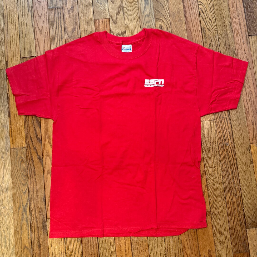 Vintage ESPN the Magazine Tee | 2000s Red Hanes Beefy-t Shirt, Sports ...