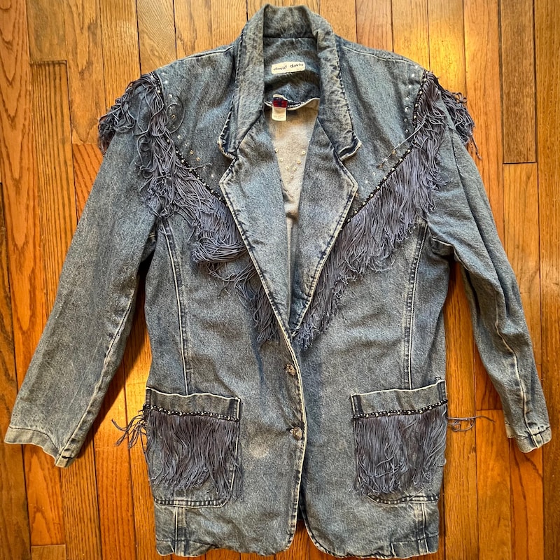 Usa Made Fringe Coat - Etsy