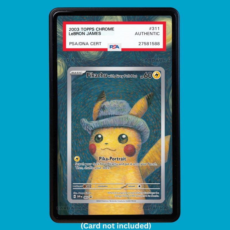 Psa Display Pikachu - Etsy