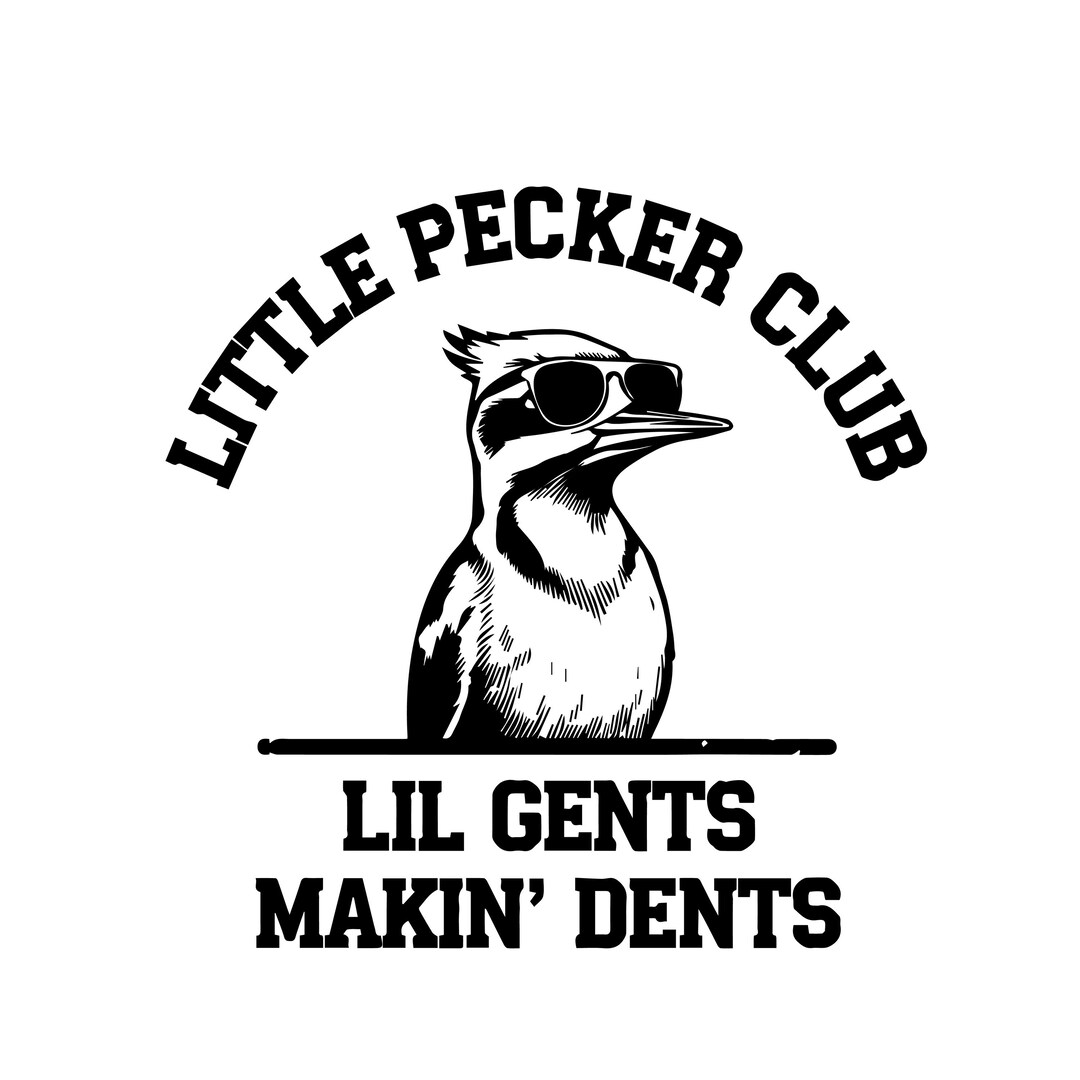 Lil Pecker Club | Lil Pecker Club Png, Jpg, Svg | Little Pecker Club Funny Shirt - Etsy