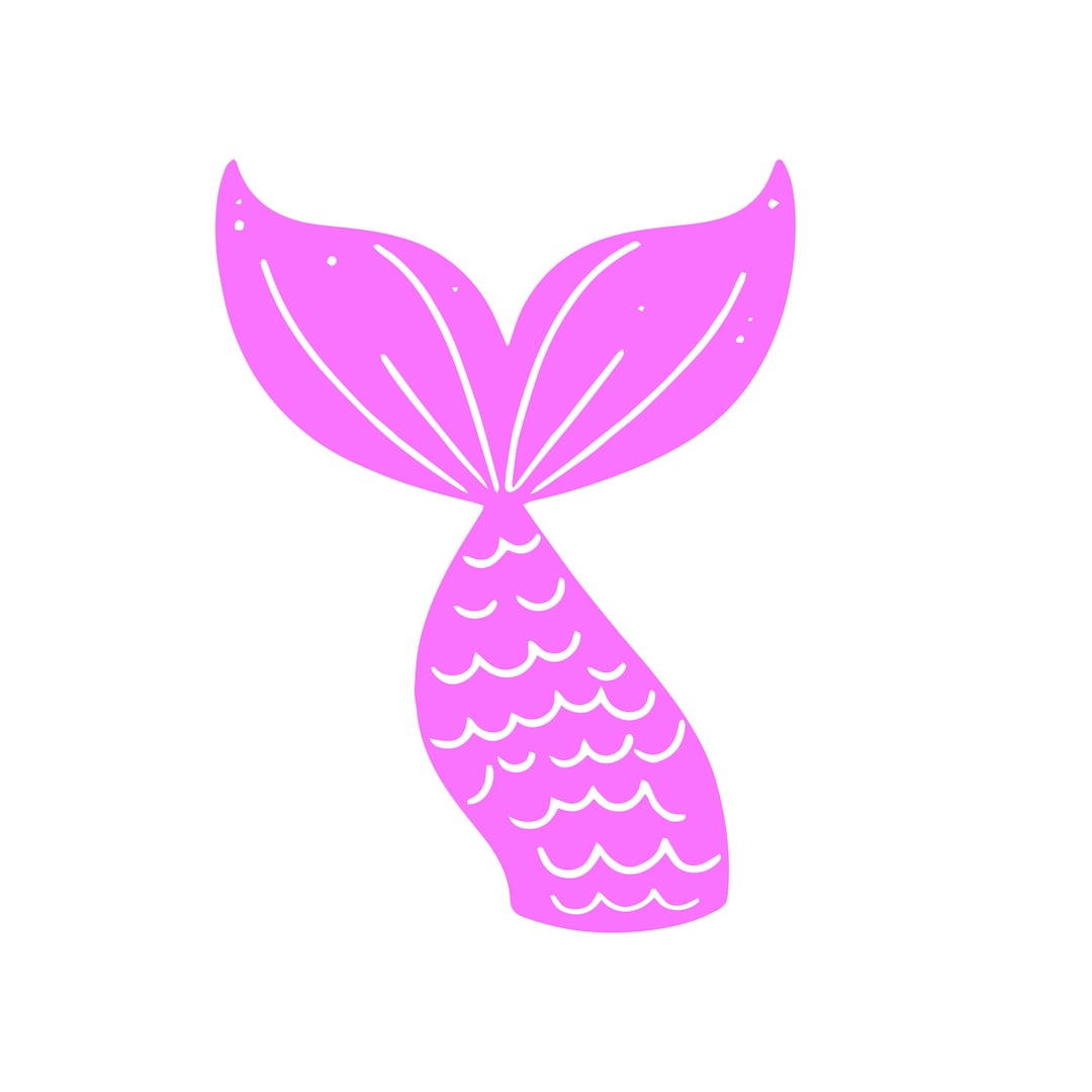 Mermaid Tail Layered Svg Cricut Design Png - Etsy