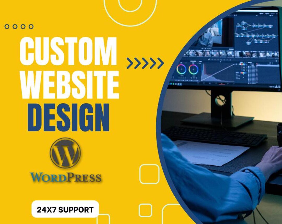 Custom Wordpress Website Design, Professional Web Design, Personalized ...