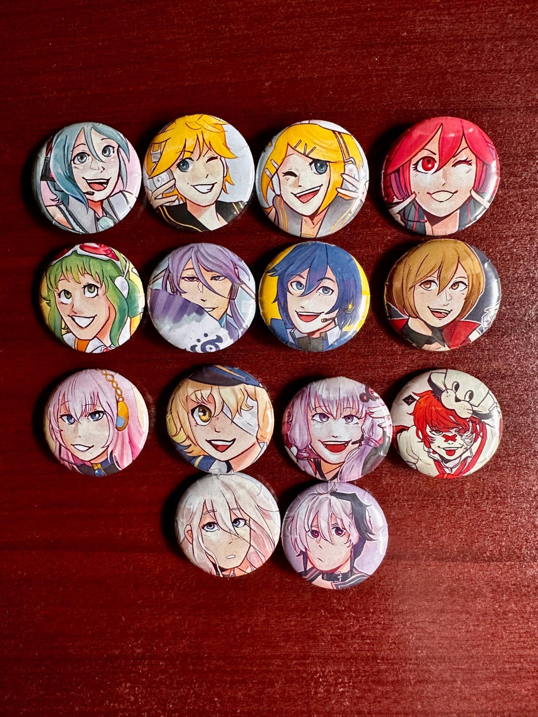 Vocaloid Pin Buttons 1.5 In - Etsy