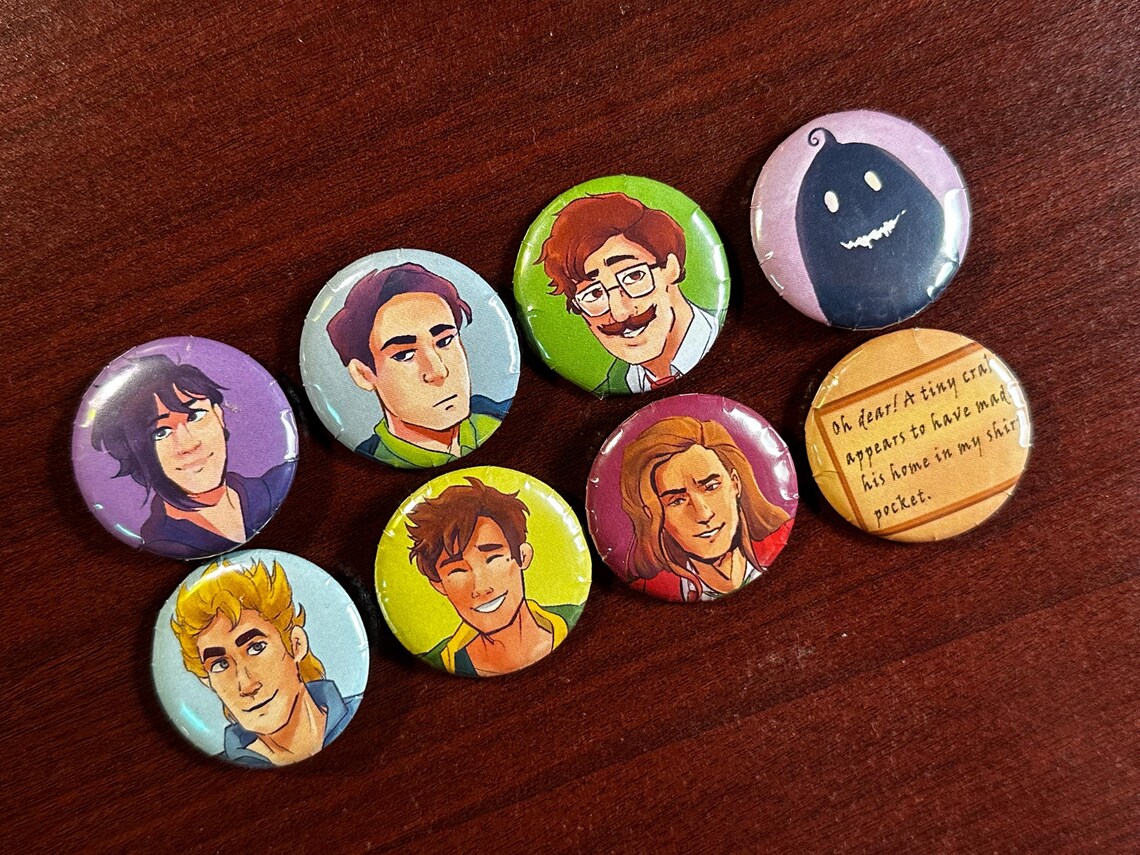 Stardew Valley Bachelor Buttons 1.5in - Etsy
