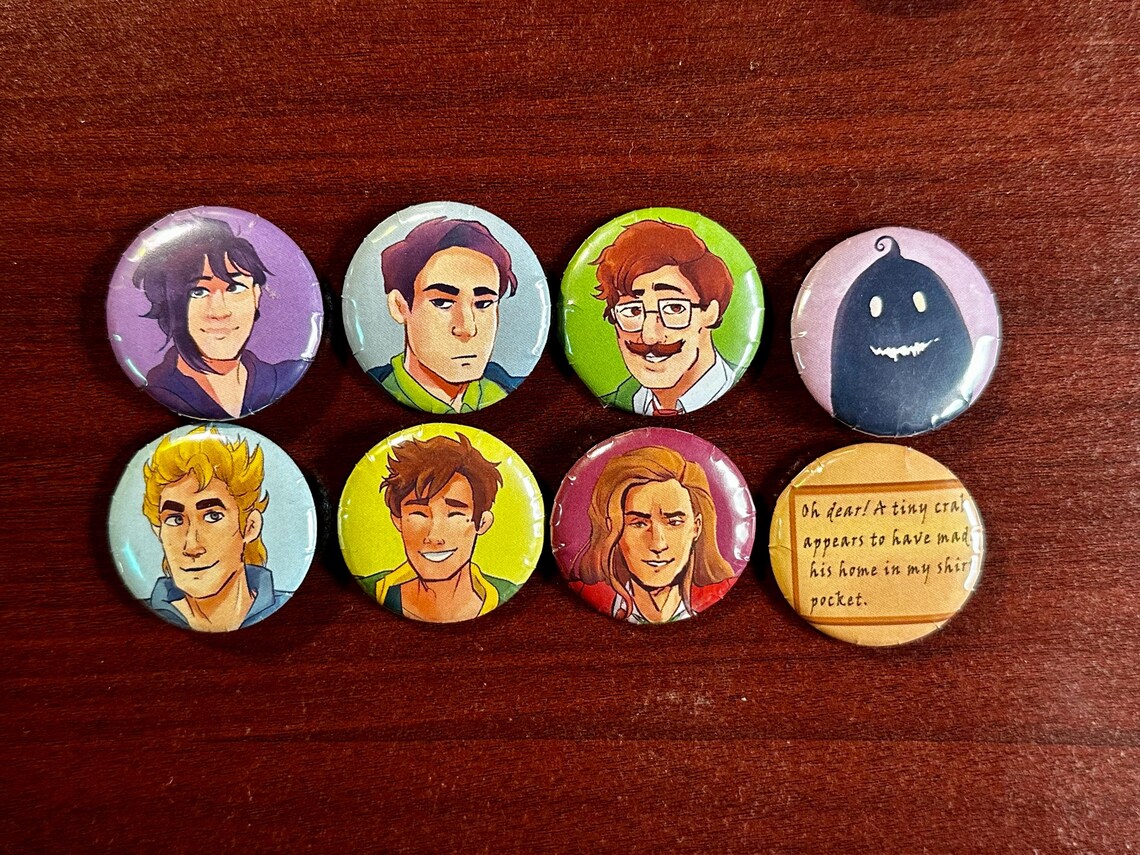 Stardew Valley Bachelor Buttons 1.5in - Etsy