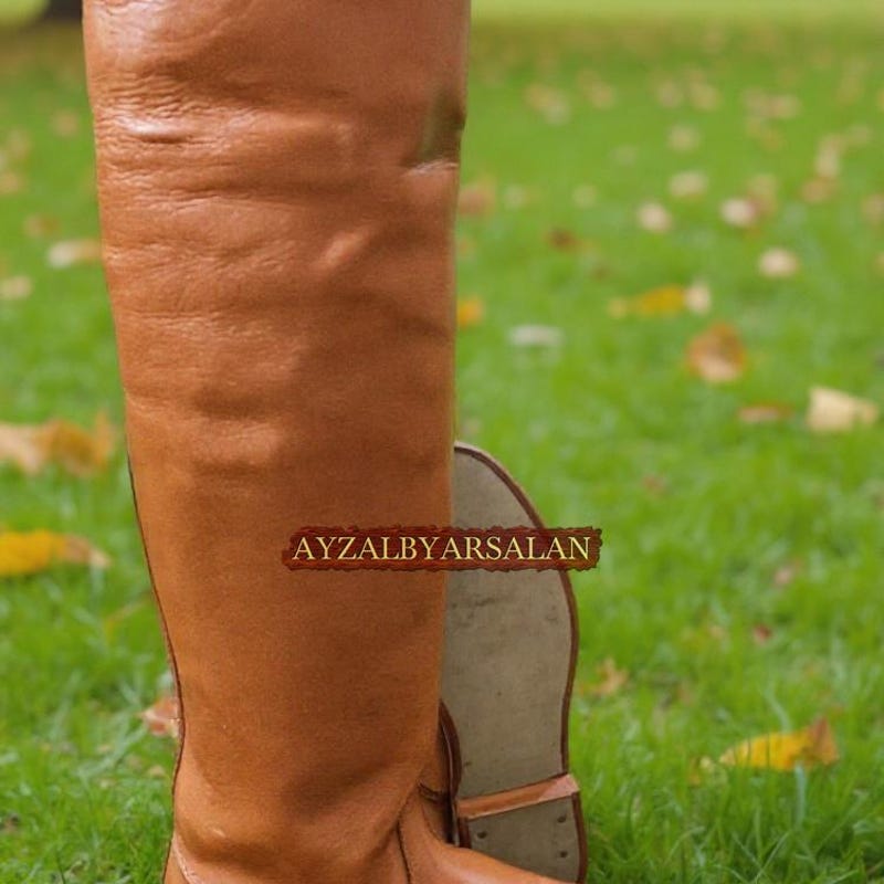 Men Knee High German Boot - Etsy