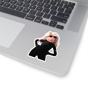 Miss Piggy Kiss-cut Stickers, Cool International Spy Pig Decor for ...