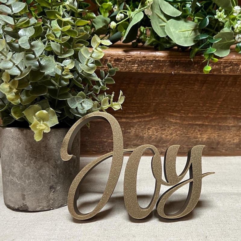 Joy Sign - Etsy
