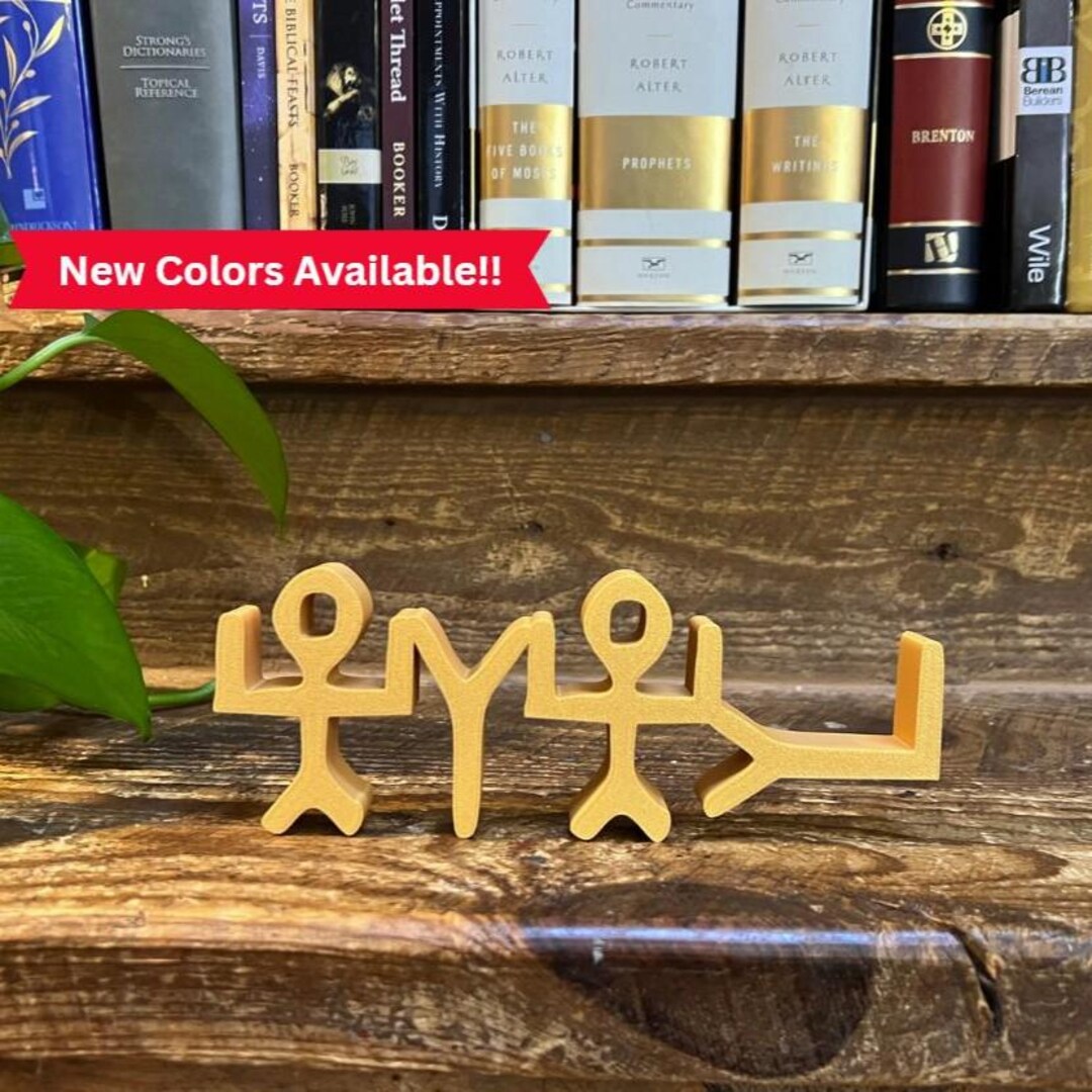 YHWH Paleo Hebrew Freestanding Sign Decor | YHWH 3D Name Sign | Old ...