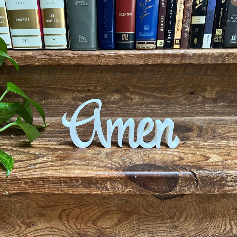 Amen Sign - Etsy