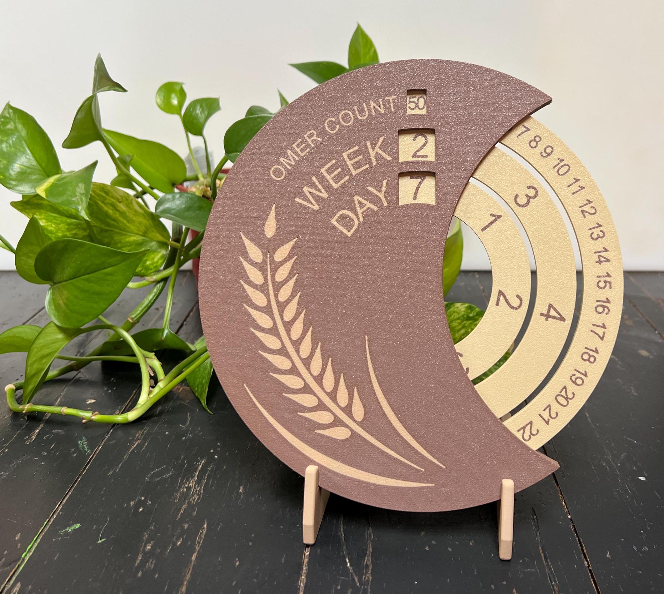 Omer Counter | Omer Calendar | Shavuot Counter |feast Days Passover ...