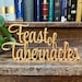 Feast of Tabernacles Freestanding Sign Decor | Sukkot Feast Days Table ...