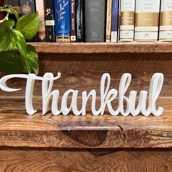 Large Letters Shelf Decor - Etsy