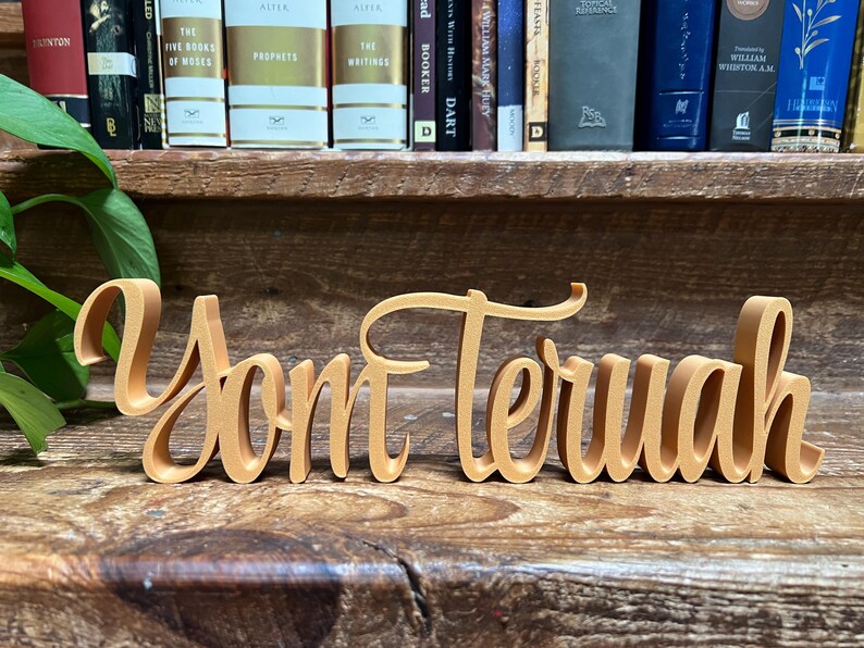 Feast Days Moedim Freestanding Sign Decor | Feast Days Feastdays Table ...