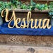 Yeshua Freestanding Sign Decor | Yeshua 3D Name Sign Decor | Scriptural ...
