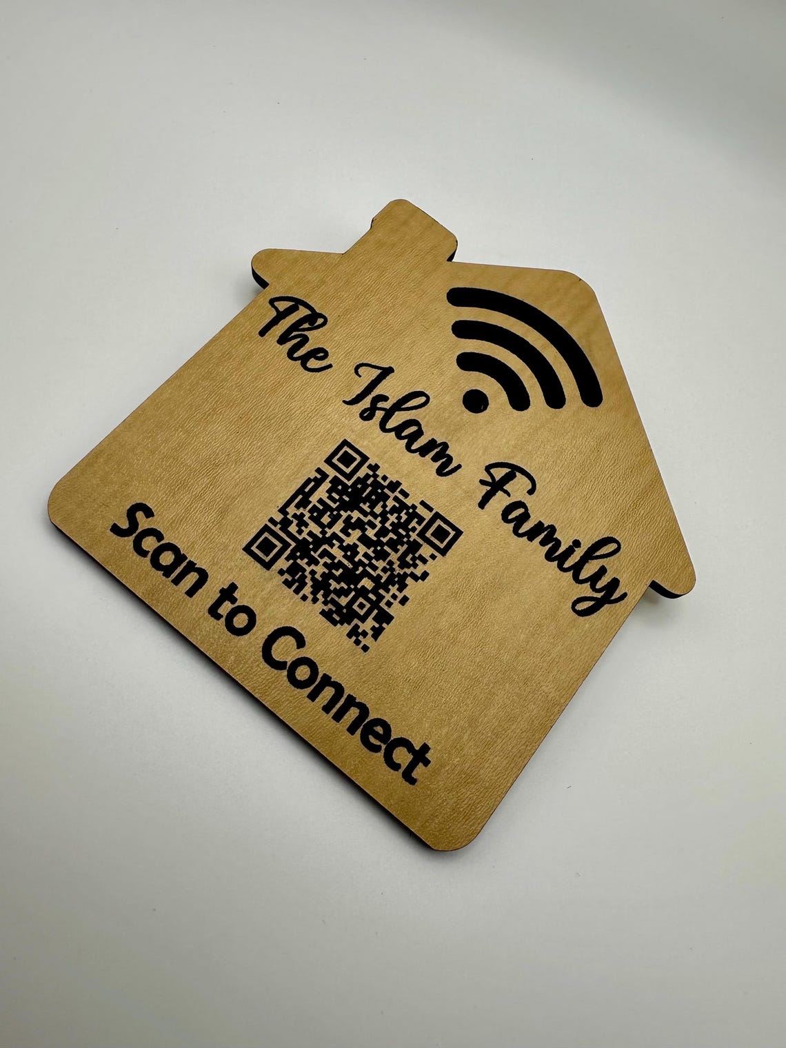 Custom Wifi QR Code Magnet – Scannable Wifi Password for Home, Guests ...
