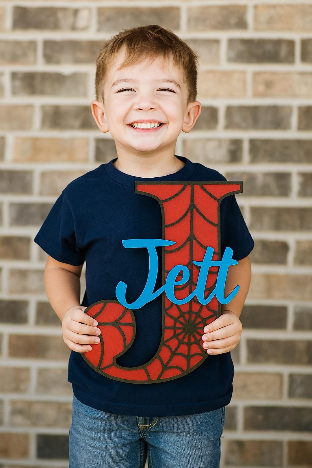 Spiderman Wooden Name Sign: Personalized Nursery Wall Decor - Etsy