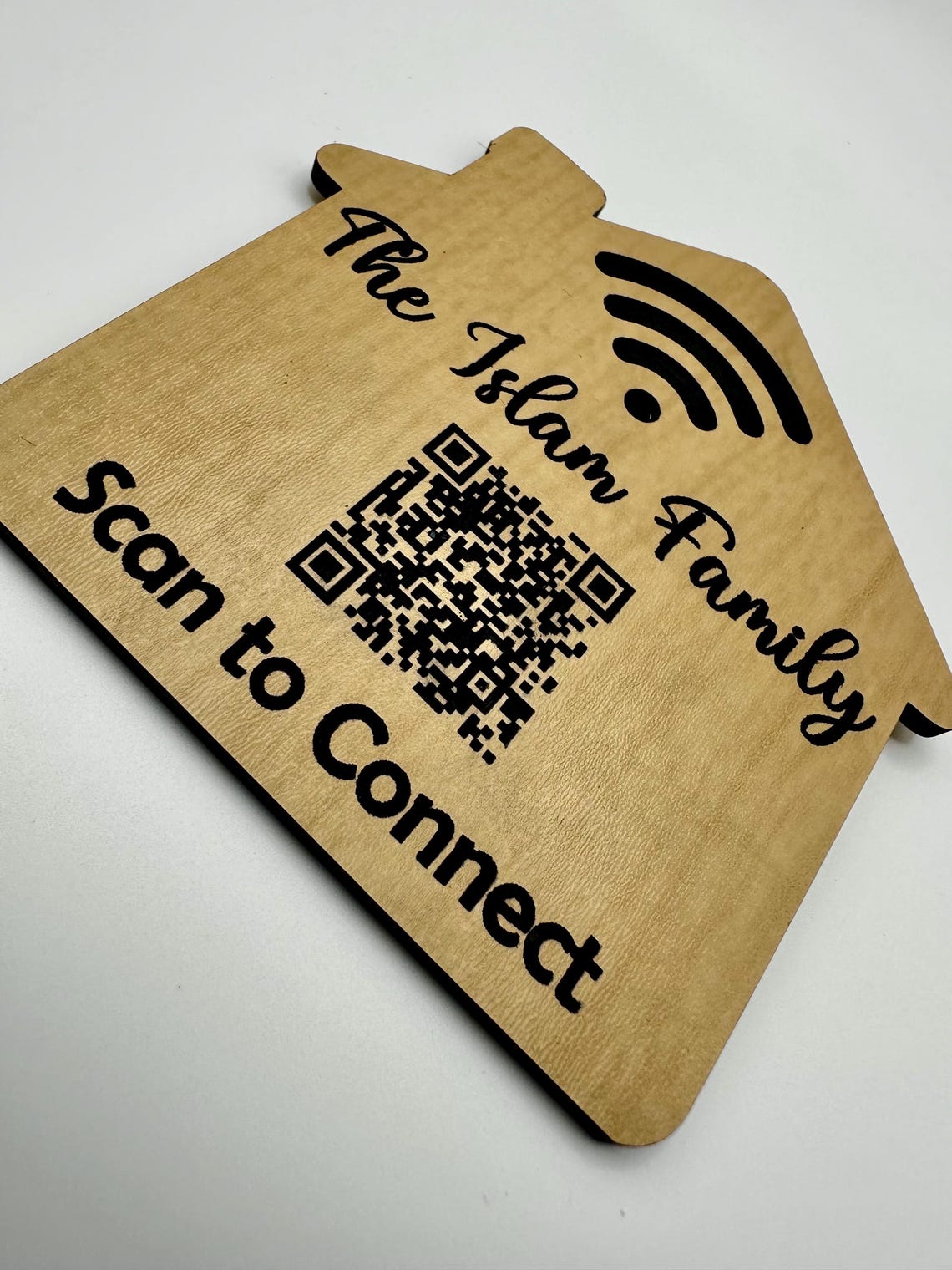 Custom Wifi QR Code Magnet – Scannable Wifi Password for Home, Guests ...