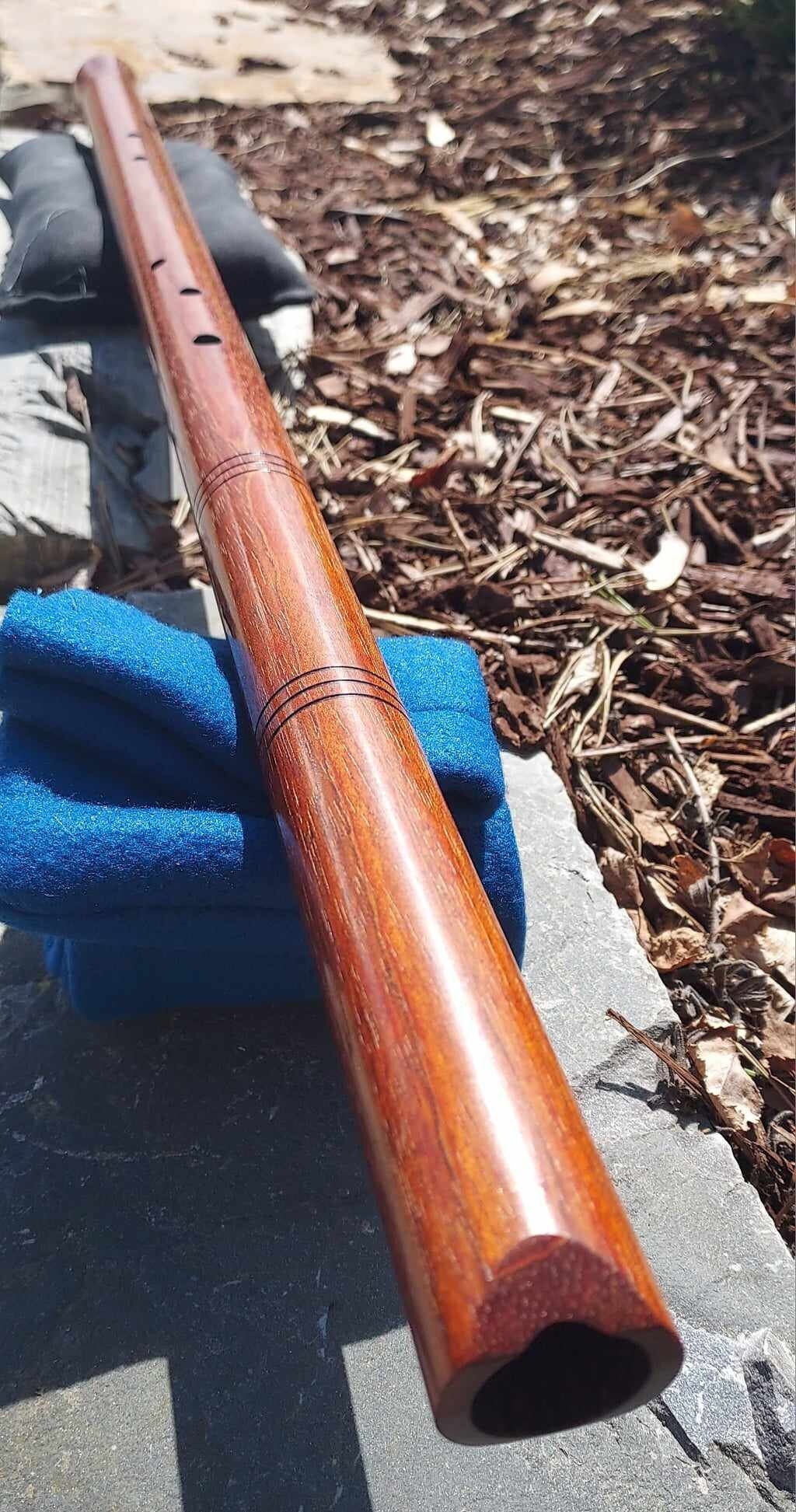 Brazilian Cherry Pueblo-style Flute in A 440hz anasazi Tuning - Etsy