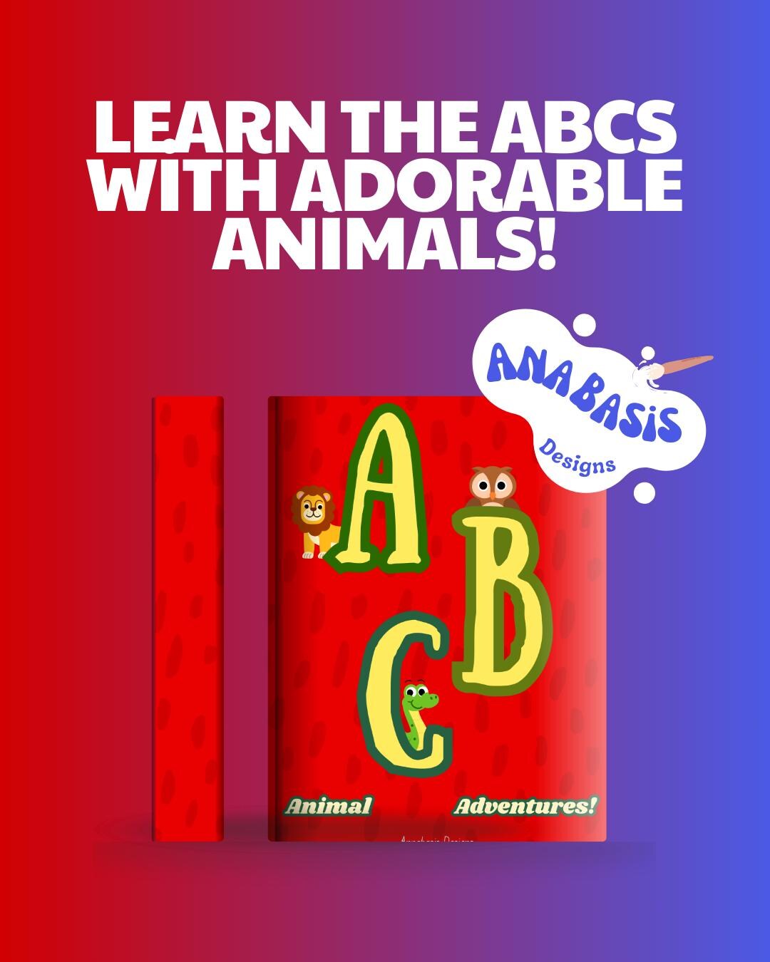 ABC Animal Adventure: Learn the Alphabet With Fun Creatures! - Etsy