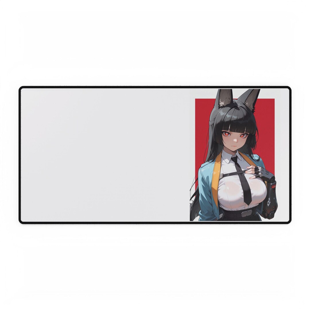 Karina Bunny Anime Girl Cosplay Desk Mats - Etsy