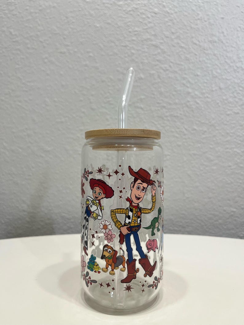 Toy Story Floral Character Cup - Etsy