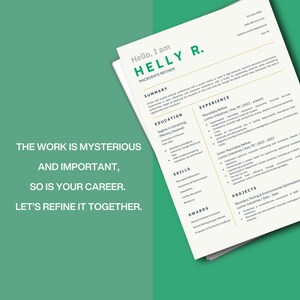 Severance Resume Template | Lumon Executive Resume | Professional CV | Google Docs Word 2025 ...