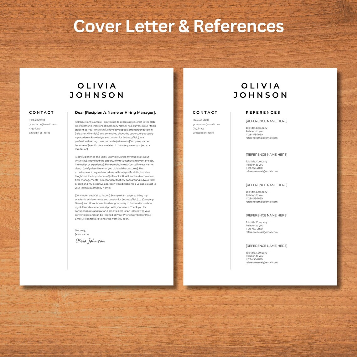 2025 NEW ATS Friendly Resume Template for Students, Internship, First ...