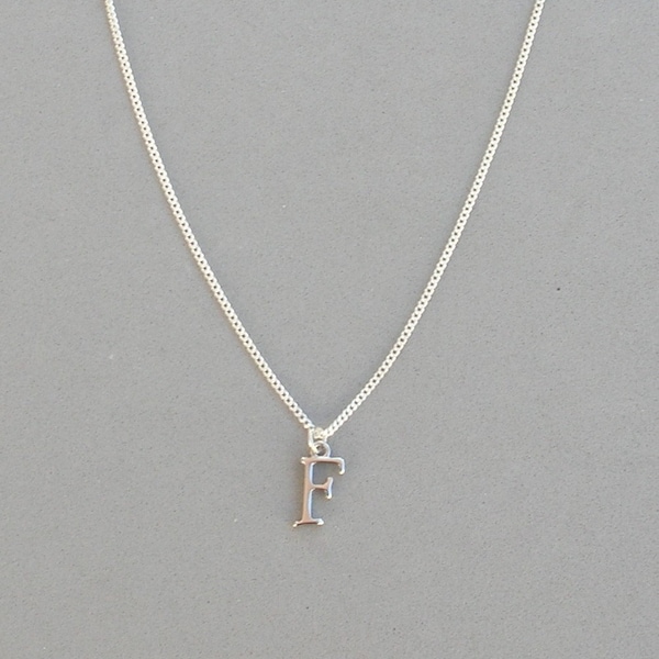 Initial Necklace - Etsy