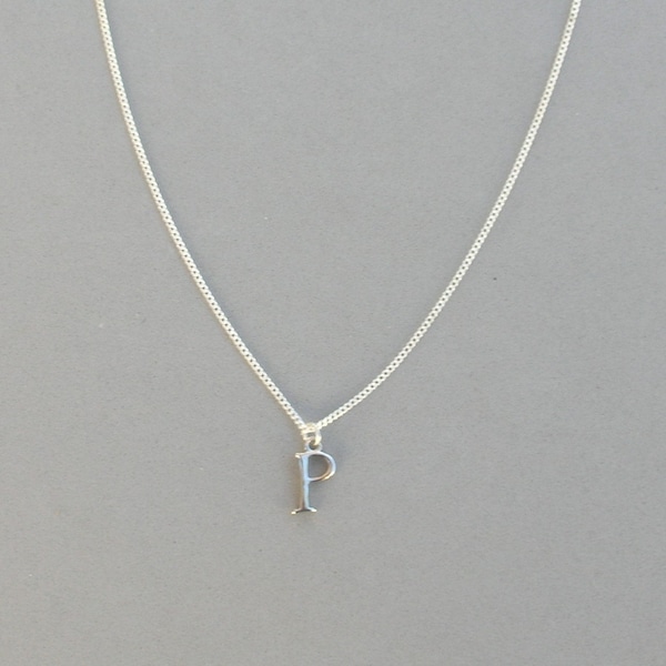 Initial Necklace - Etsy