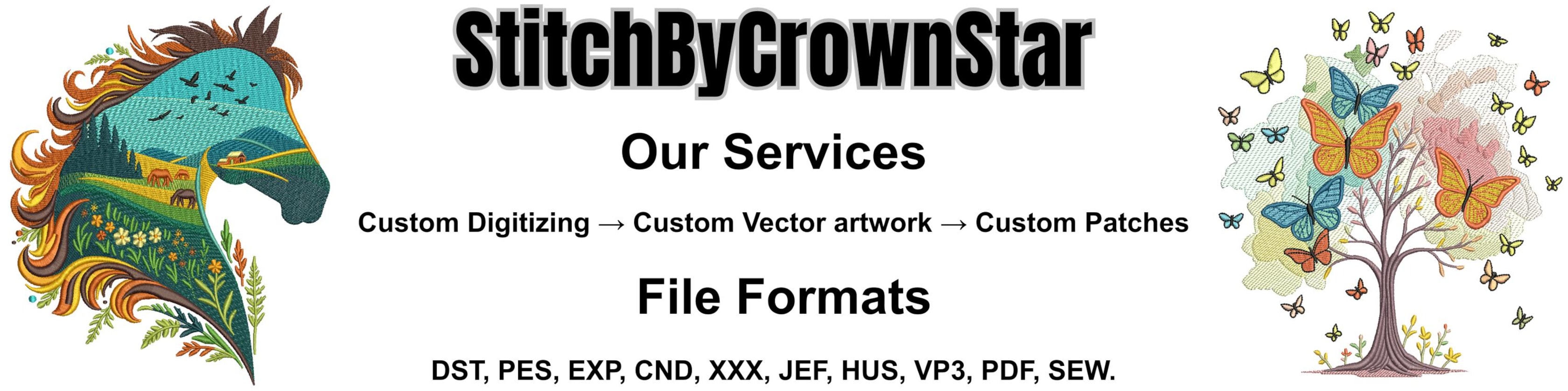 StitchByCrownStar - Etsy