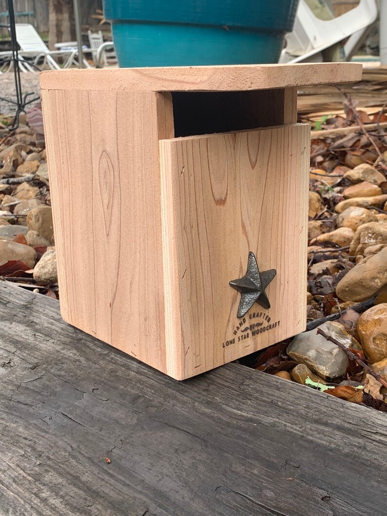 Wren House Nesting Box /carolina Wren / Chickadee /nuthatch | Etsy